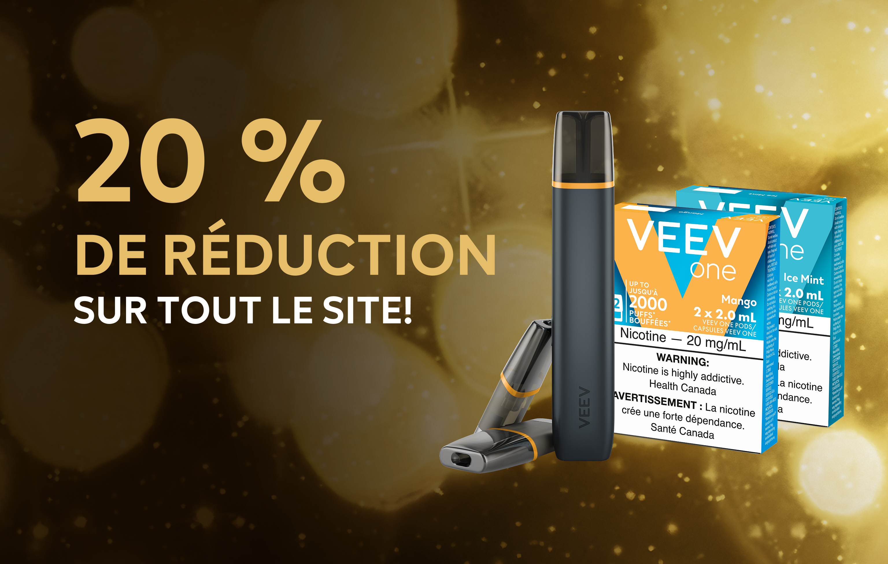 VEEV Canada | Système de capsule VEEV ONE et vapoteuses jetables NOW