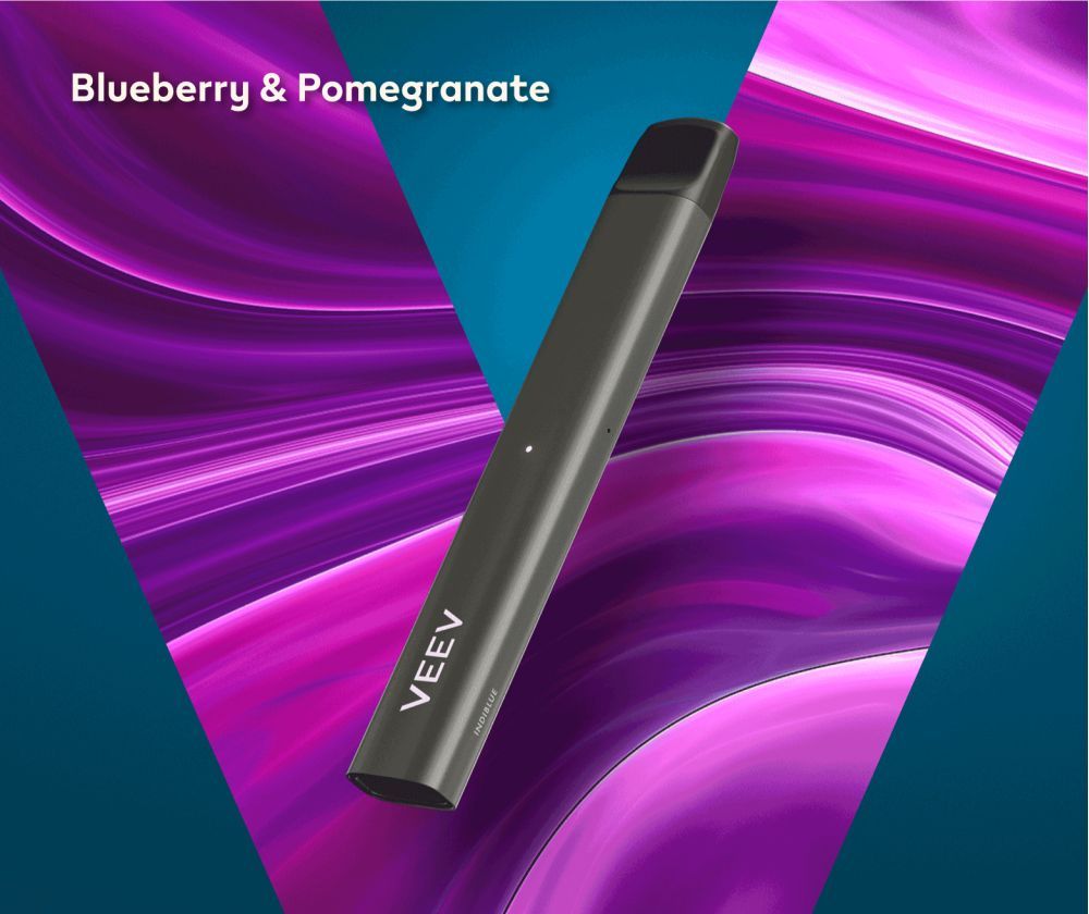 VEEV NOW Indiblue Flavour Disposable Vape (VEEBA) | VEEV Canada